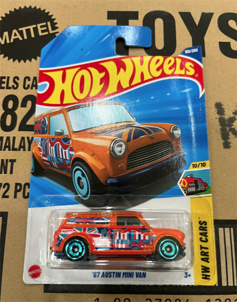 Hot Wheels Basic '67 Austin Mini Van