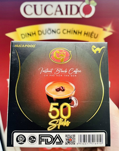 Cafe hoà tan Đen - C7 Coffee - 50 gói x 2g - CUCAIDO