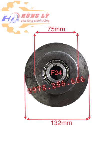 Puly 24*75/130 2 rãnh A puly 2 tầng