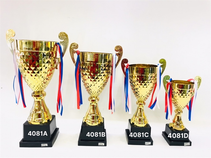 Cúp kim loại VÀNG 4081A, 46cm (N146C) (CÚP CHÉN)