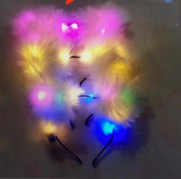 NOEL Cài Tóc Tai Thỏ Có Đèn 9205-12