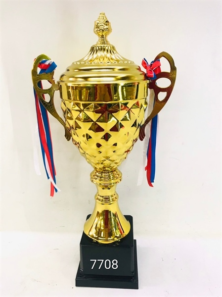 Cúp kim loại VÀNG 7708C, 41cm (N146Đ) (CÚP ĐỈNH)