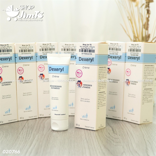 Kem dưỡng ẩm, chống nẻ Dexeryl 50g 0M+