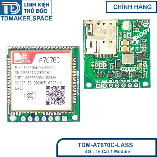 Module 4g Simcom A7670c Lass đã Ra Chân Thay Thế Module Sim800l