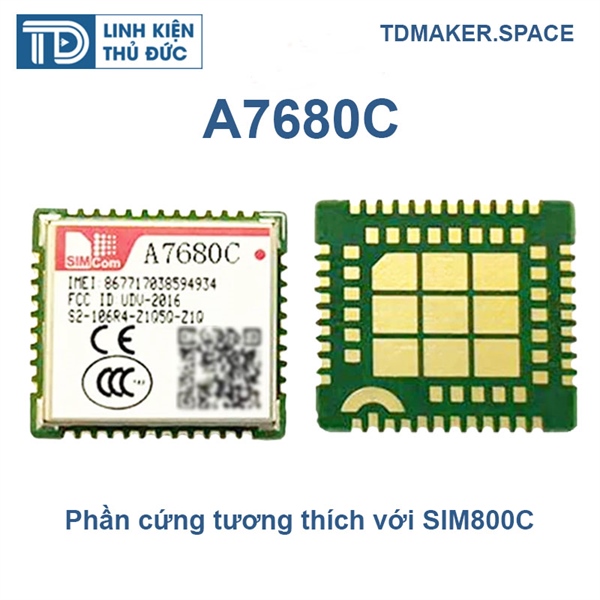 Module 4G SIMCOM A7680C-VoLTE