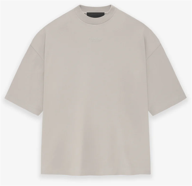Fear Of God Essentials Tee SS23 (Logo nhỏ) - Silver Cloud