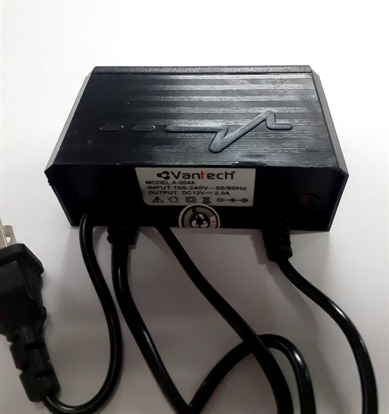 Adapter Camera Vantech A-004A 12V-2A (Treo)- phân phối tại Tin Học Tuyết Sơn