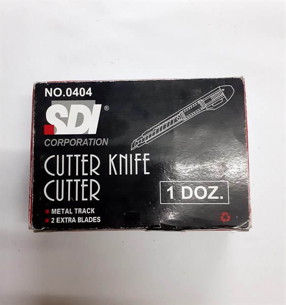 Dao rọc giấy trung SDI 0404 (hộp 12) - phân phối tại VPP Tuyết Sơn