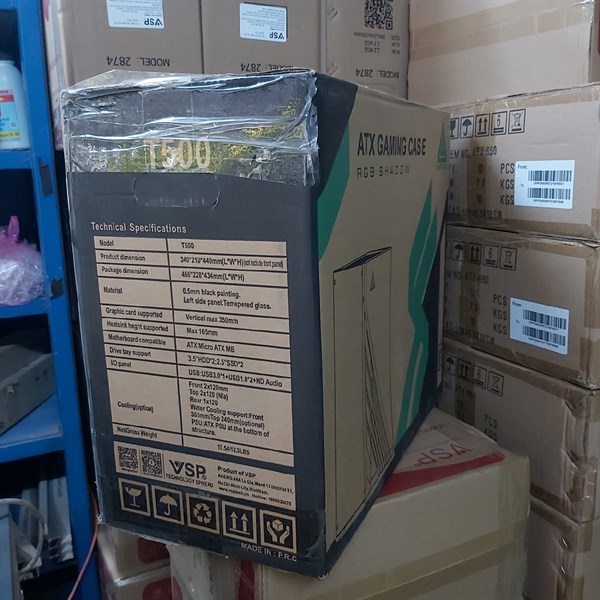 Case VSPTECH ATX Gaming T500