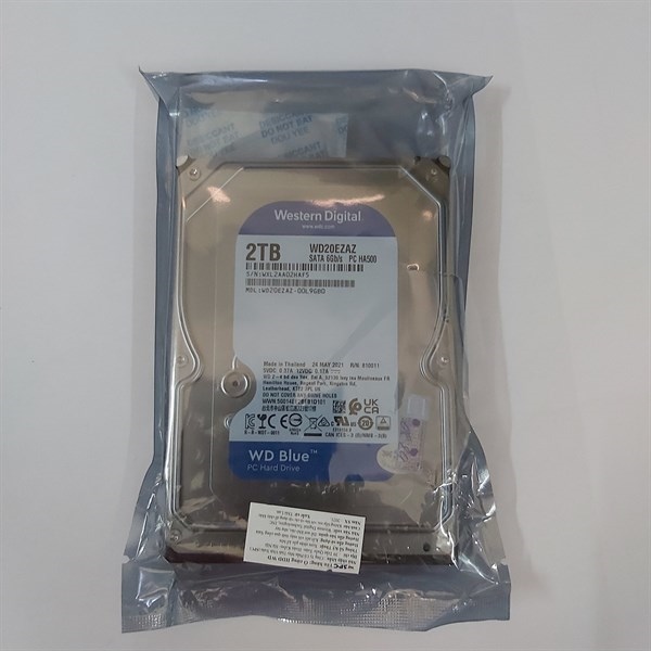 HDD WD Blue 2TB 3.5 inch SATA III 256MB Cache 7200RPM WD20EZBX - Tin ...