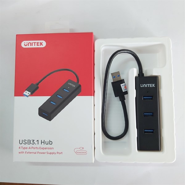 Hub USB 4P Unitek Y 3089 (3.0)