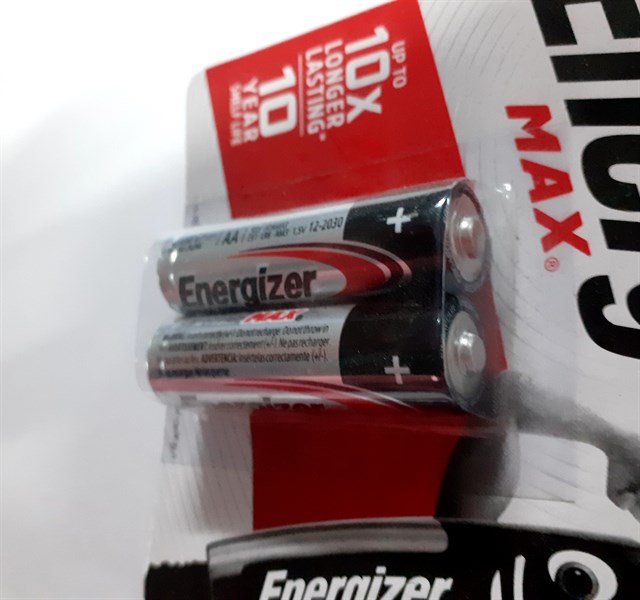 Pin AA Energizer vỉ 2 viên - phân phối tại VPP Tuyết Sơn