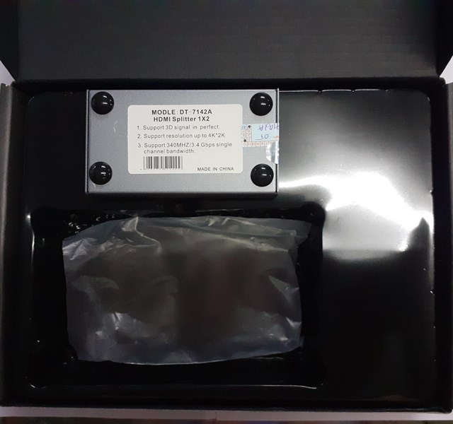 Bộ chia tín hiệu HDMI 2 Port DTECH DT-7142A (1 in 2 out) - Tin học ...