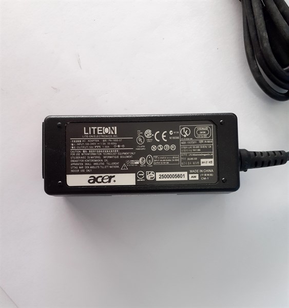 Sạc Acer/ Liteon 19V-1.58A - Sản phẩm đầu sạc Acer chất lượng tốt nhất ...