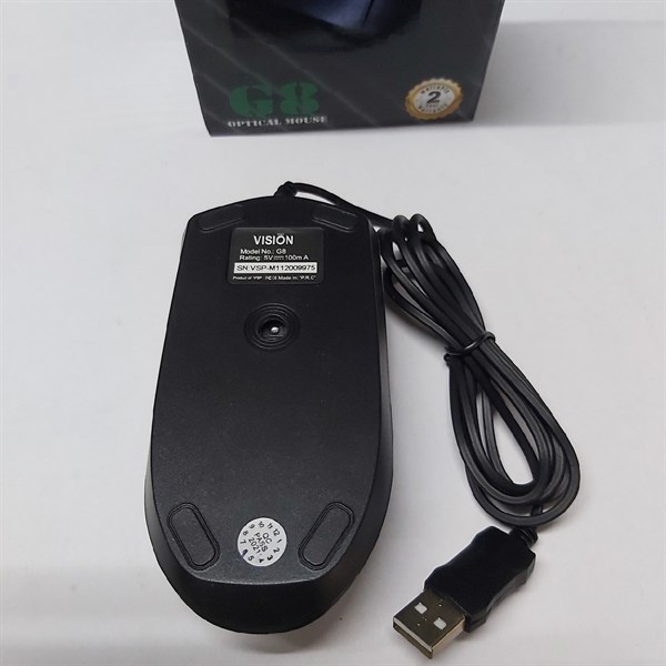Chuột Máy Tính Có Dây Văn Phòng Vision G8 - phân phối tại Tin Học Tuyết Sơn