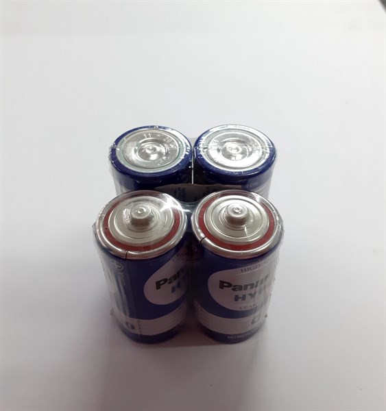 Pin trung Panasonic Hyper C Carbon gói 2 viên - phân phối tại VPP Tuyết Sơn