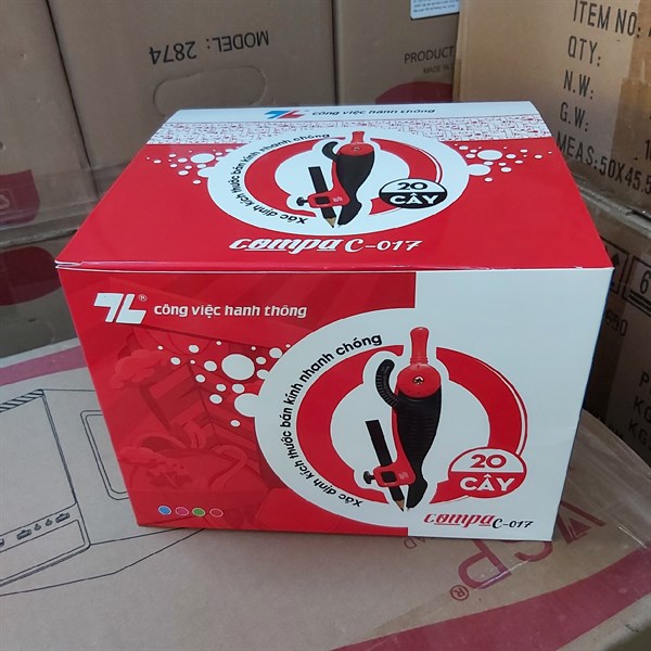 Bộ Compa Kèm Bút Chì Gỗ - Thiên Long C-017 - phân phối tại VPP Tuyêt Sơn