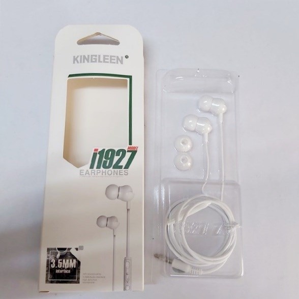 Tai nghe 1.2M I1927 Trắng KINGLEEN - Tin Học Tuyết Sơn