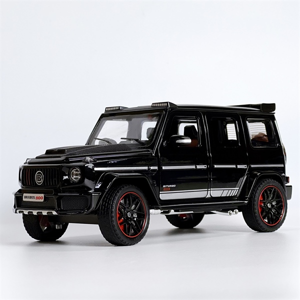 Mô Hình Xe Mercedes Brabus G800 - Màu Đen - Những Vì Sao