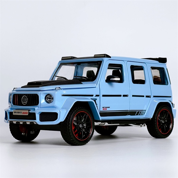 Mô Hình Xe Mercedes Brabus G800 - Màu Xanh - Những Vì Sao