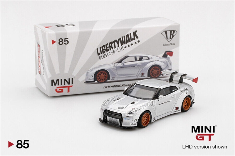 Minigt Card Version #85 Nissan GT-R R35 Magic Pearl