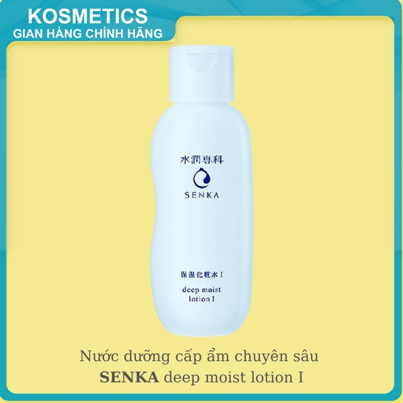 Nước cân bằng và dưỡng ẩm chuyên sâu SENKA Deep Moist Lotion I 200ml