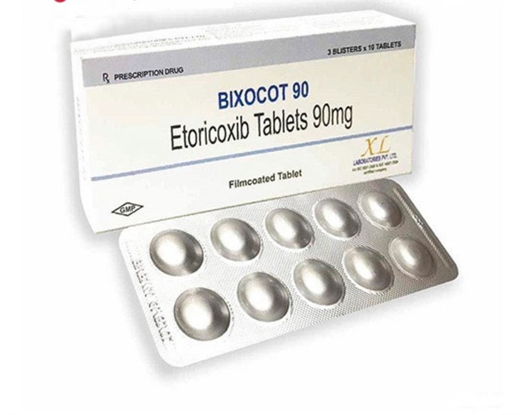 Thuốc BIXOCOT 90 Etoricoxib 90mg ( Hộp 30 viên ) Giảm đau , kháng viêm