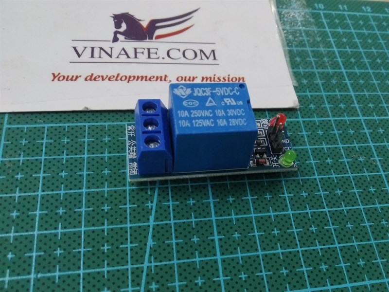 Module Relay 1 Kênh 5V 10A Âm Kích