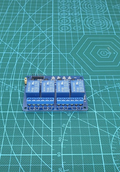 Module Relay 4 Kênh 12V 10A Âm Kích