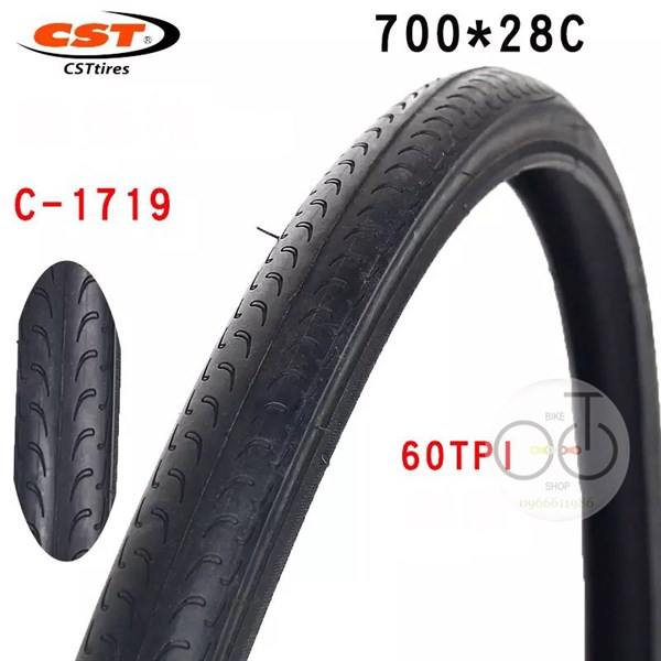 Lốp Xe đạp Road CST C-1719 (tanh thép) 60TPI